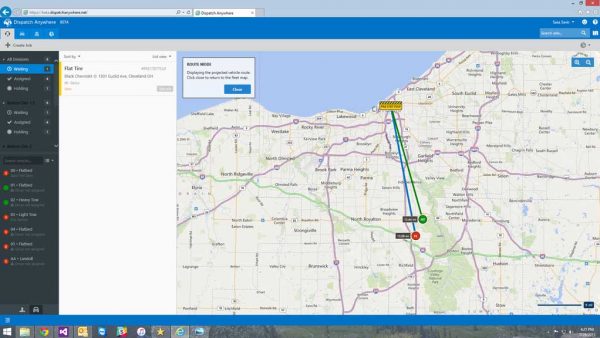 Dispatch Software and GPS Solutions working for you - Tow Professional